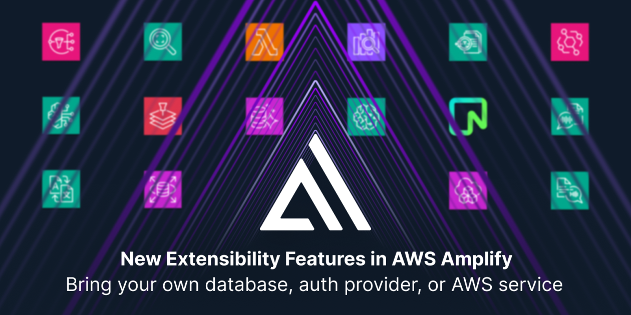 New in AWS Amplify: Integrate with SQL databases, OIDC/SAML providers, and the AWS CDK | Front ...