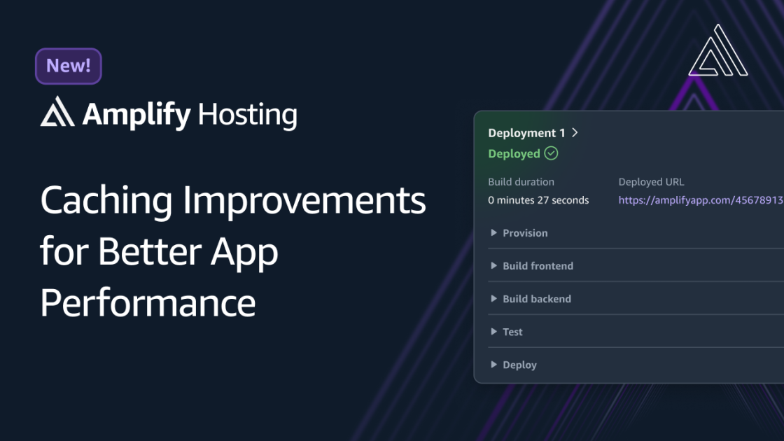 CDN Caching Improvements for Better App Performance with AWS Amplify ... CDN Caching Improvements for Better App Performance with AWS Amplify ...