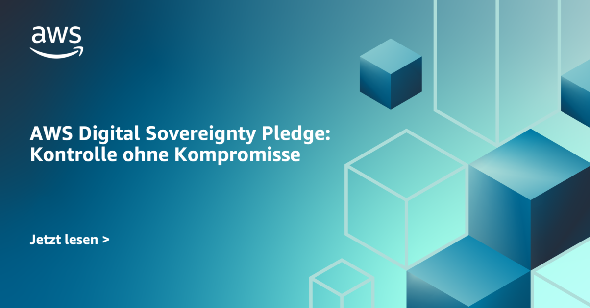 AWS Digital Sovereignty Pledge: Kontrolle ohne Kompromisse | AWS Germany – Amazon Web Services ...