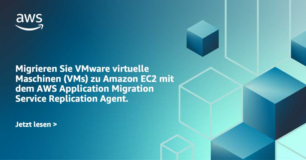 Migrieren Sie VMware virtuelle Maschinen (VMs) zu Amazon EC2 mit dem AWS Application Migration ...