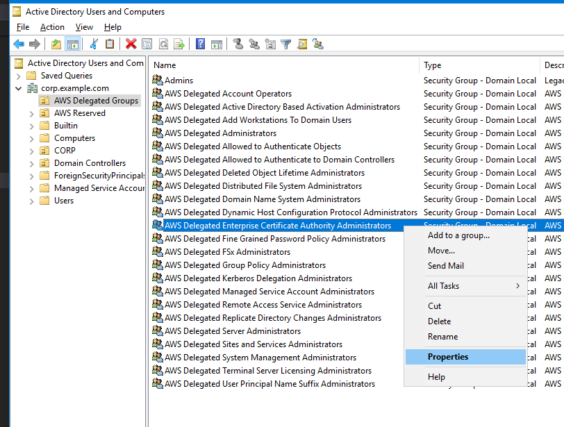 How To Enable Server Side Ldaps For Your Aws Microsoft Ad Directory Aws Security Blog