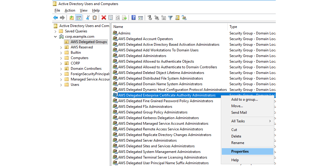 How to Enable Server-Side LDAPS for Your AWS Managed Microsoft AD ...