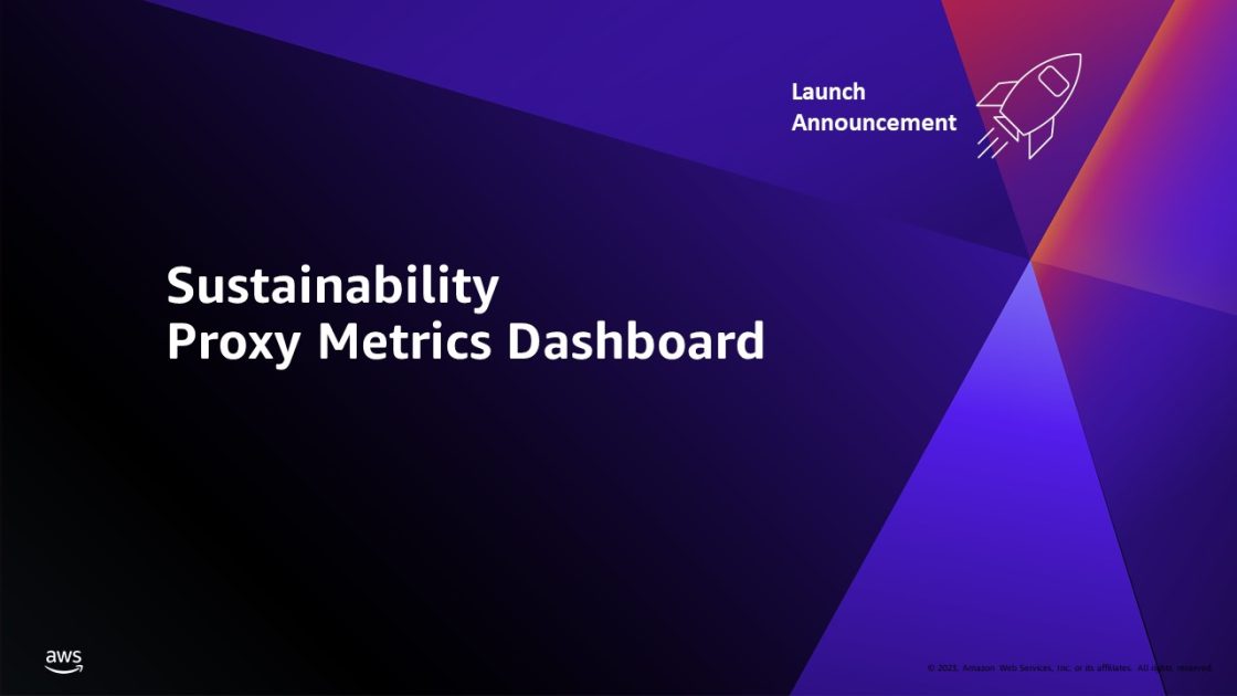 Measure and track cloud efficiency with sustainability proxy metrics ...