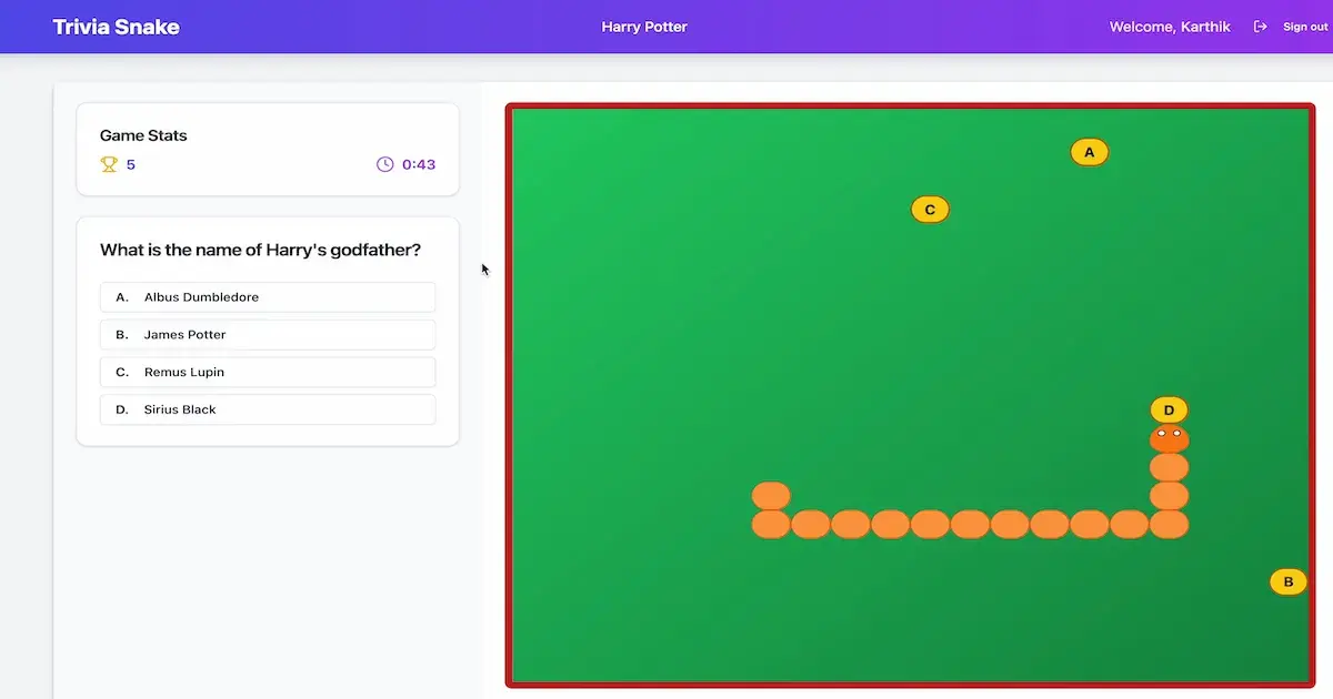 使用 Amazon Q Developer 构建多人 TriviaSnake 游戏！ | 亚马逊AWS官方博客