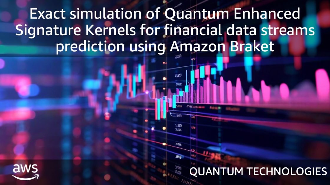 Exact simulation of Quantum Enhanced Signature Kernels for financial data streams prediction ...