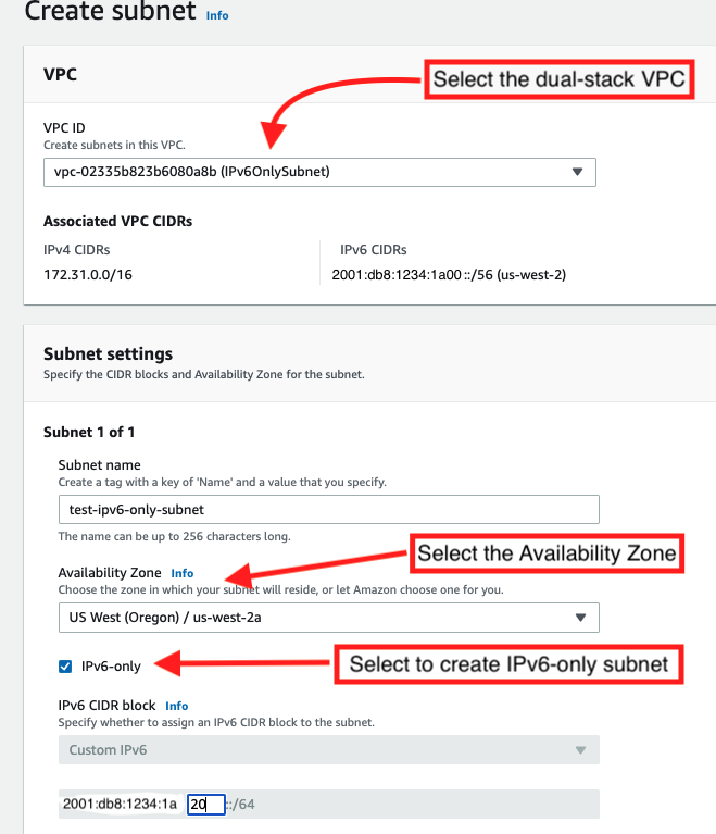 Introducing IPv6 only Subnets And EC2 Instances LaptrinhX News Introducing IPv6 only Subnets And EC2 Instances LaptrinhX News