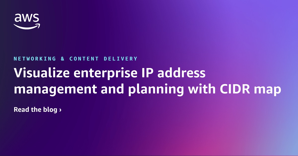 Visualize enterprise IP address management and planning with CIDR map | Networking & Content ...