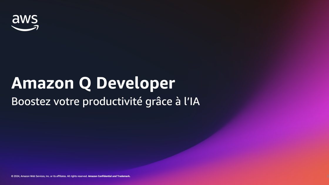 Amazon Q Developer : Boostez votre productivité grâce à l’IA | Le Blog ...