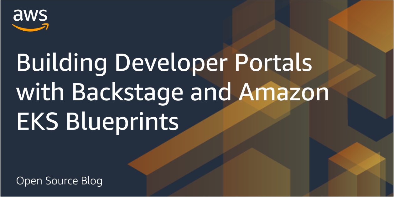 Membangun Developer Portal dengan Backstage dan Amazon EKS Blueprints ...