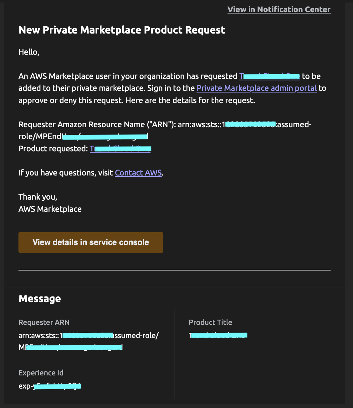 Streamline Private Marketplace Product Request Approvals with ...