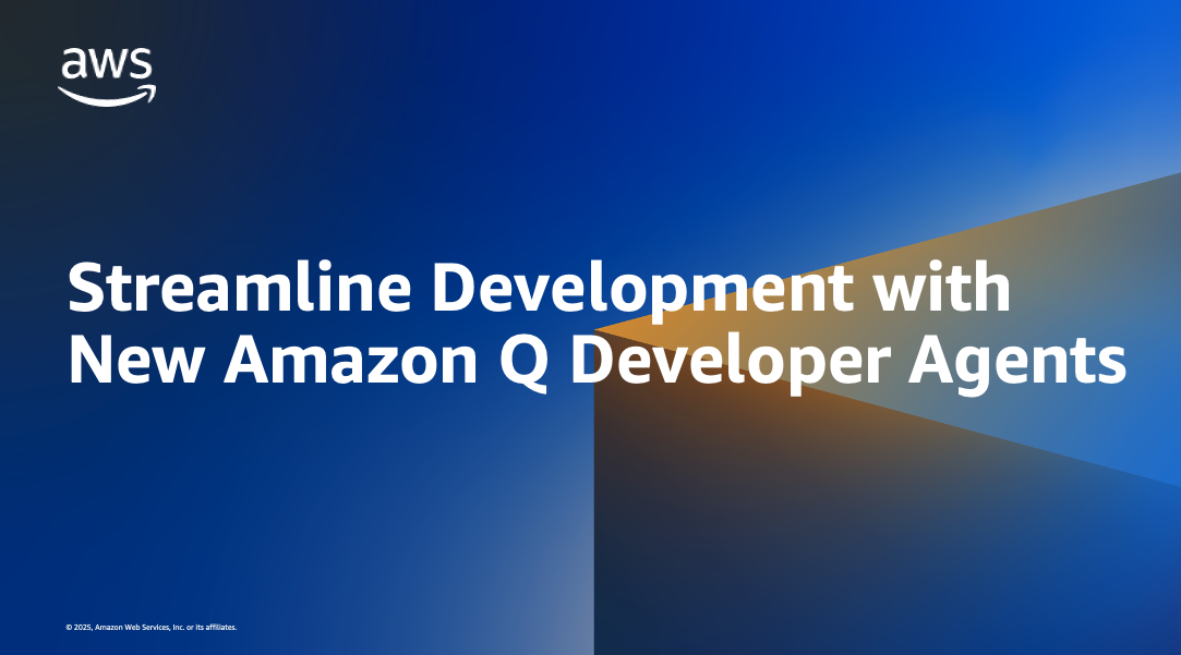 Streamline Development with New Amazon Q Developer Agents | AWS DevOps ...