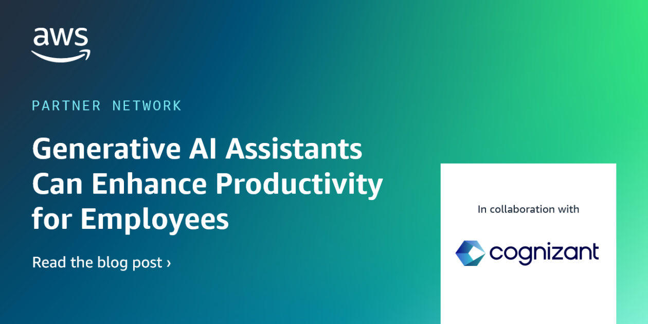 Generative AI Assistants Enhance Productivity and Personalize the Self-Service Employee ...