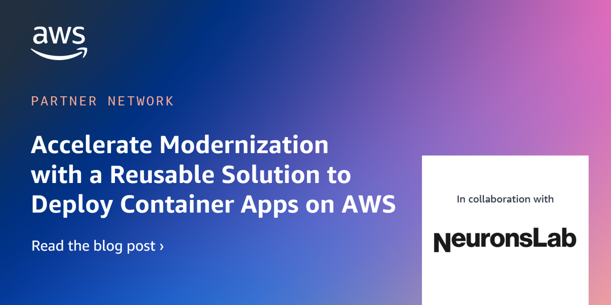 Accelerate Migration and Modernization with a Reusable Solution to ...