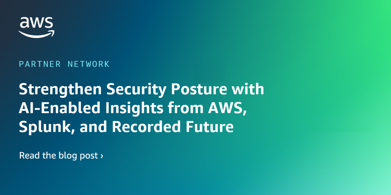 Strengthen Security Posture with AI-Enabled Insights Using Amazon ...