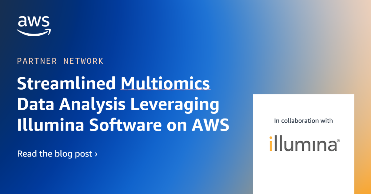 Streamlined Multiomics Data Analysis Leveraging Illumina Software on AWS | AWS Partner Network ...