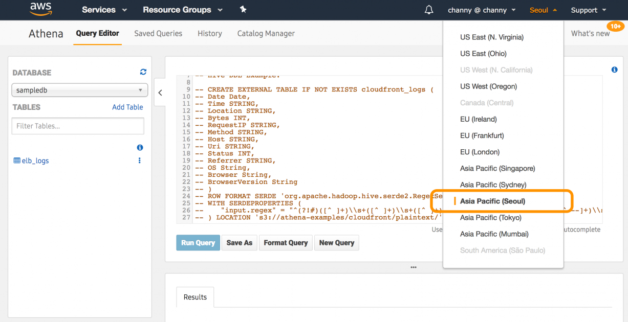 Amazon Athena, 서울 리전 출시 | Amazon Web Services 한국 블로그