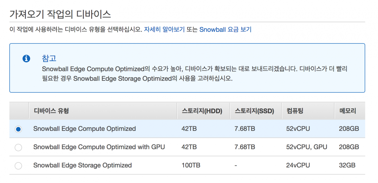 AWS Snowball Edge 컴퓨팅 최적화 장치, 서울 리전 출시 및 국내 주문 가능 | Amazon Web Services ...
