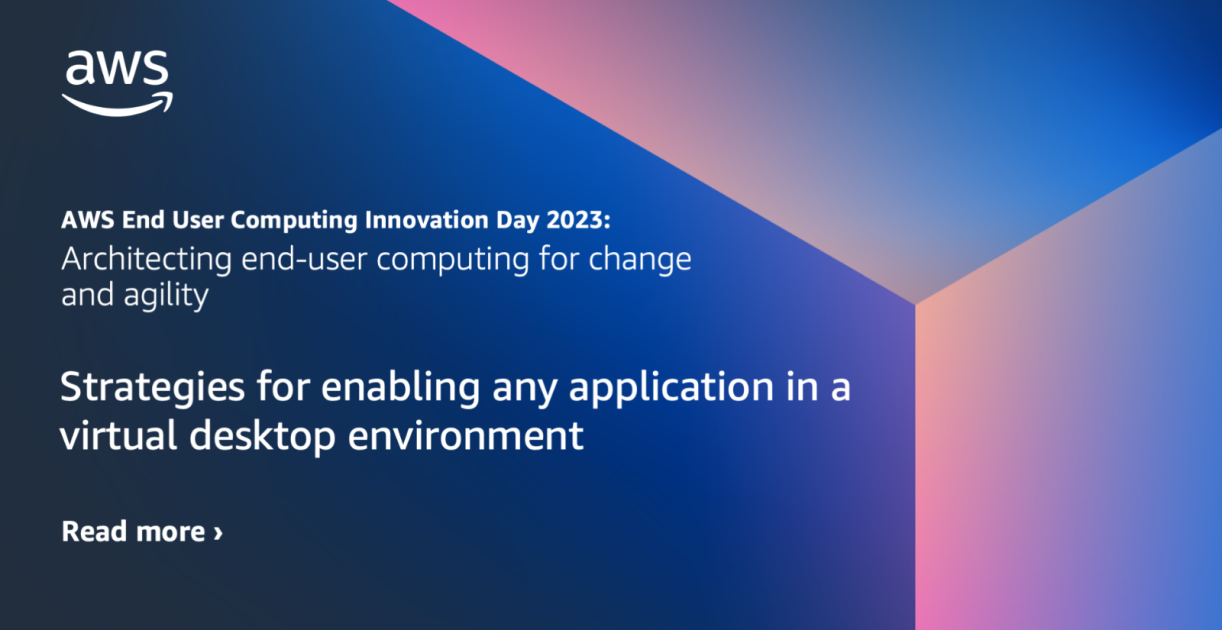 Strategies for enabling any application in a virtual desktop ...