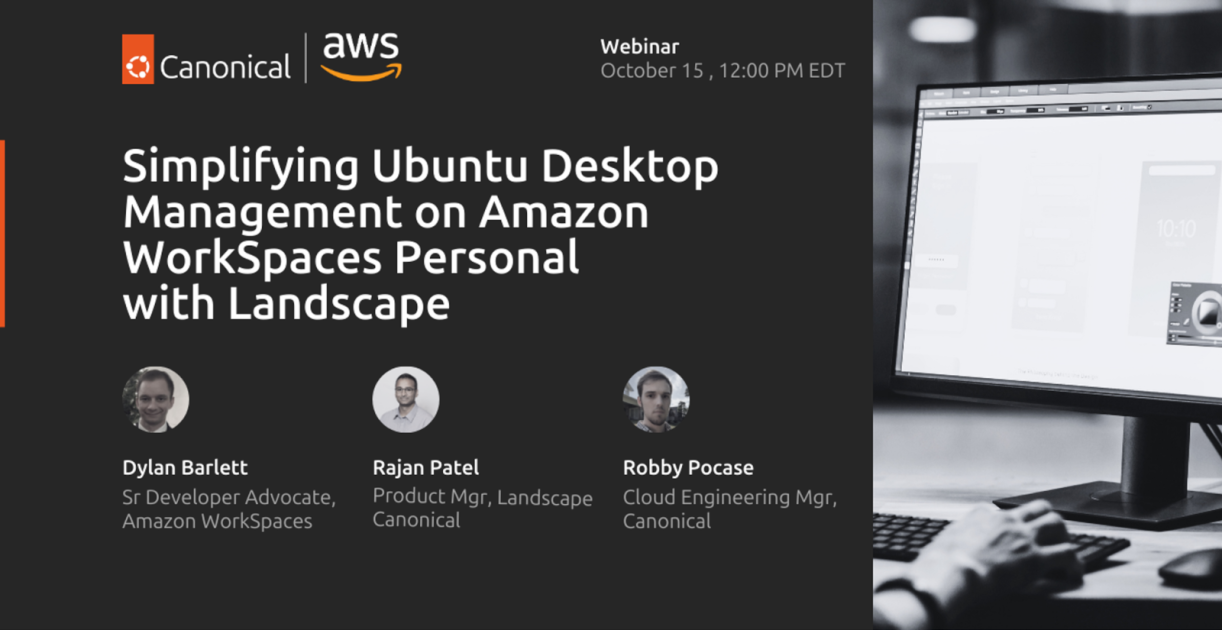 Learn more about managing Ubuntu Amazon WorkSpaces with Landscape | Desktop and Application ...