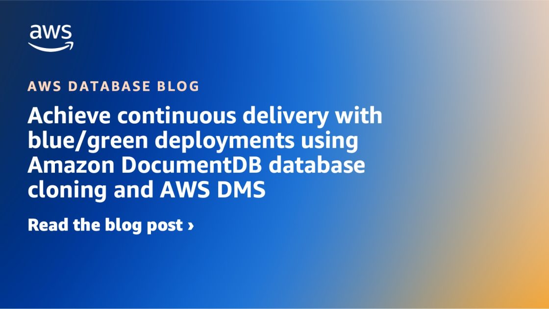 Achieve continuous delivery with blue/green deployments using Amazon ... Achieve continuous delivery with blue/green deployments using Amazon ...