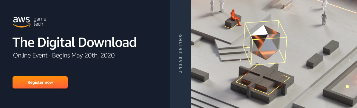 Registration Open for AWS Game Tech: The Digital Download | AWS for Games Blog