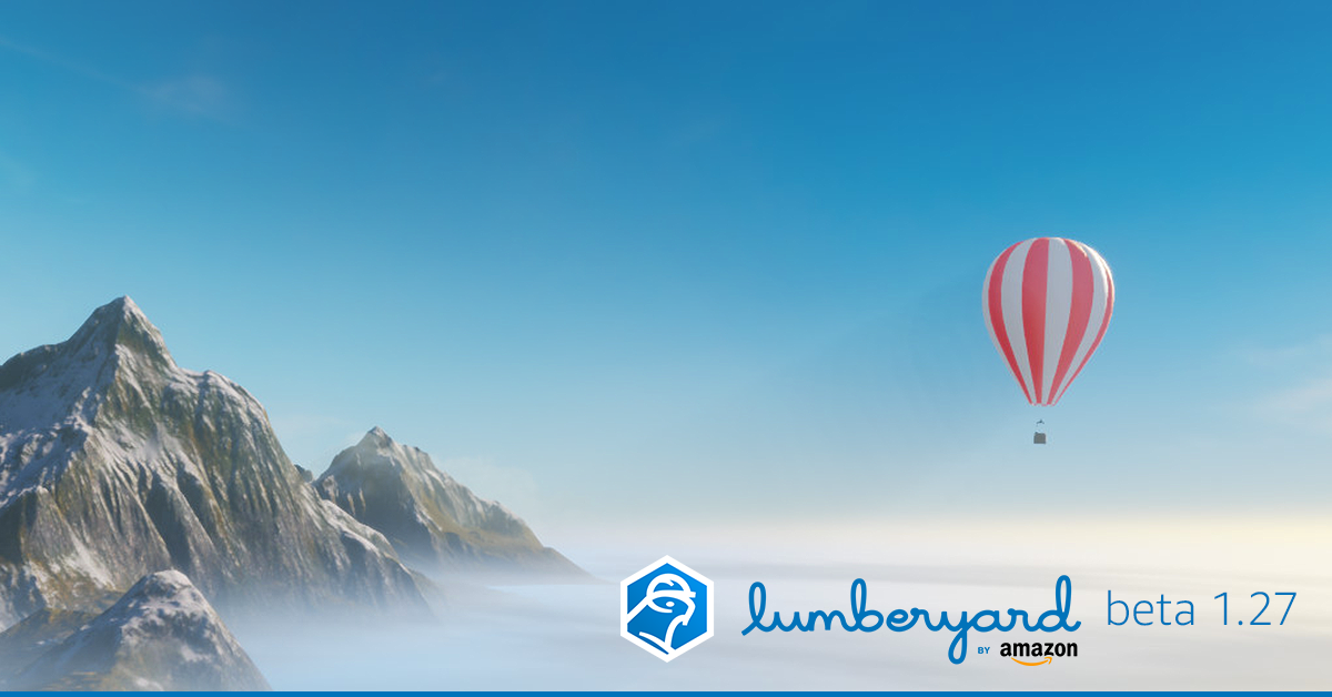 Announcing Amazon Lumberyard 1.27 | AWS for Games Blog