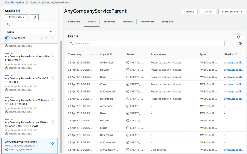 Managing Multiple Stacks And Overriding Parameters In Aws Cloudformation Aws Cloud Operations Blog