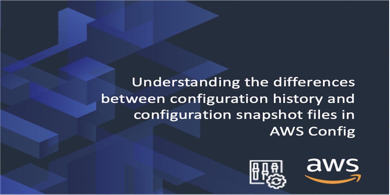 Understanding the differences between configuration history and ...