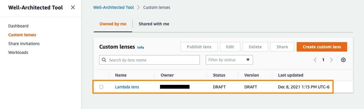 Customize Well-Architected Reviews using Custom Lenses and the AWS Well ...