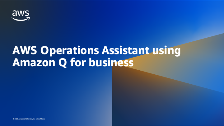 Using Amazon Q Business to streamline your operations | AWS Cloud ...
