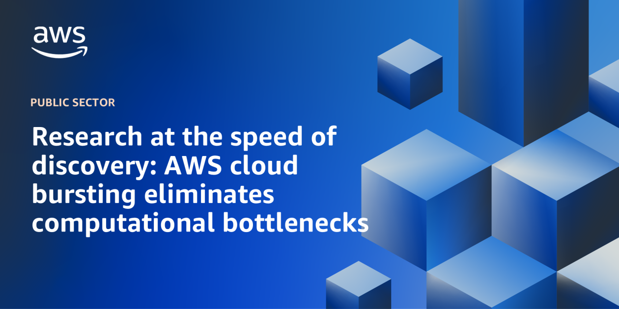 Research at the speed of discovery: AWS cloud bursting eliminates ...
