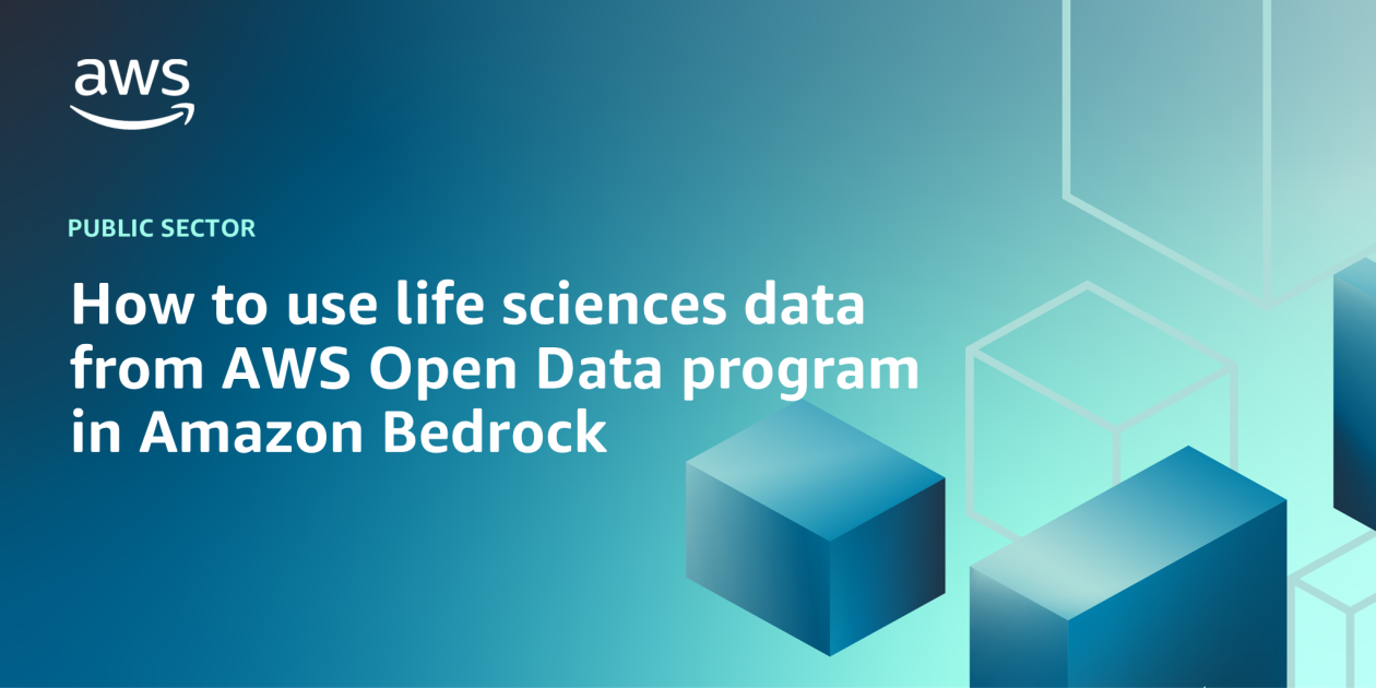 How to use life sciences data from AWS Open Data program in Amazon ...