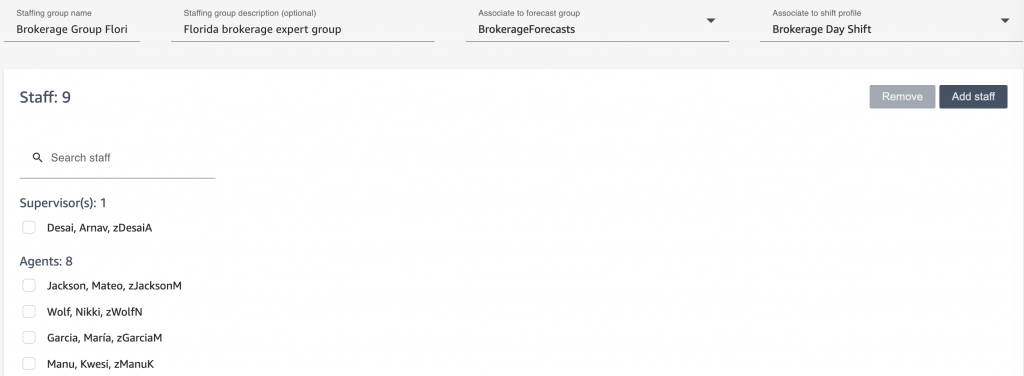 Getting started with ML-powered Amazon Connect forecasting, capacity ...