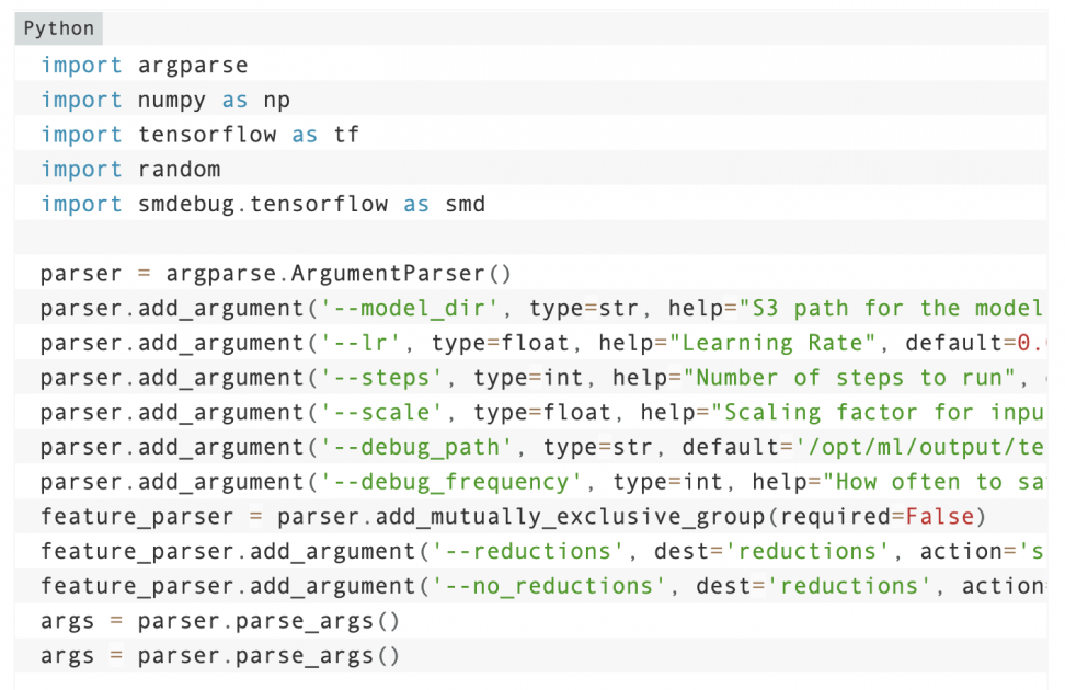 Amazon SageMaker Debugger – 機械学習モデルのデバッガ | Amazon Web Services ブログ