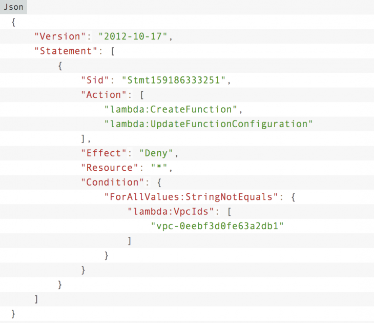 Vpc設定にaws Lambda Iam条件キーを使用する Amazon Web Services ブログ
