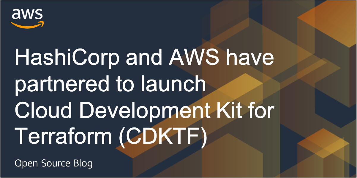 CDK for Terraform on AWS 一般提供 (GA) のお知らせ | Amazon Web Services ブログ