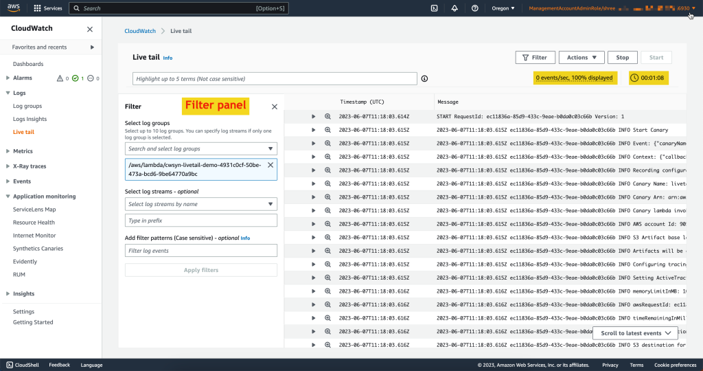 Amazon CloudWatch Logs の Live Tail 機能を発表 | Amazon Web Services ブログ