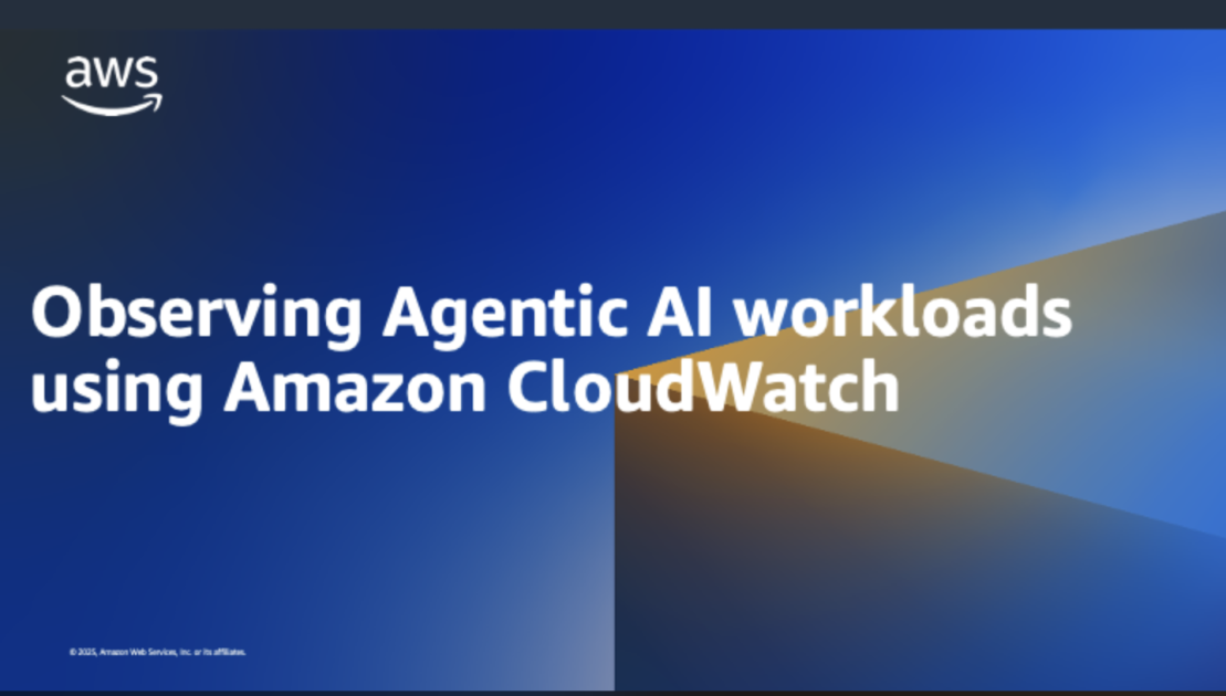CloudWatch エージェントを用いたAI エージェントの監視方法 | Amazon Web Services ブログ