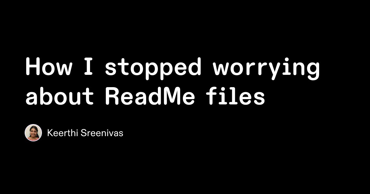README ファイルの心配をやめた方法 | Amazon Web Services ブログ