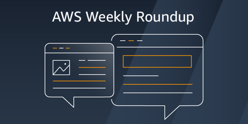 AWS Weekly Roundup: Amazon ECS、Amazon CloudWatch、Amazon Cognito など (2025 年 12 月 15 日) | Amazon ...