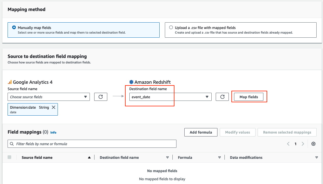 Ingest data from Google Analytics 4 and Google Sheets to Amazon ...