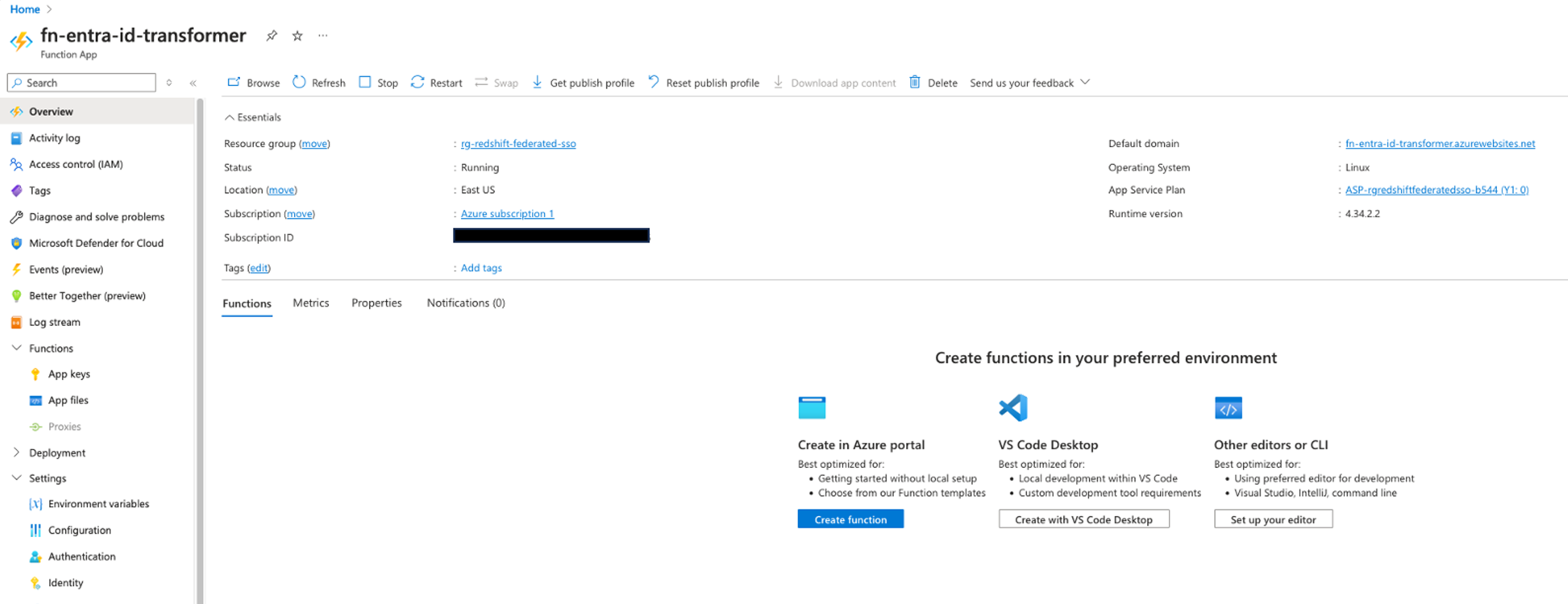 Federate to Amazon Redshift Query Editor v2 with Microsoft Entra ID ...