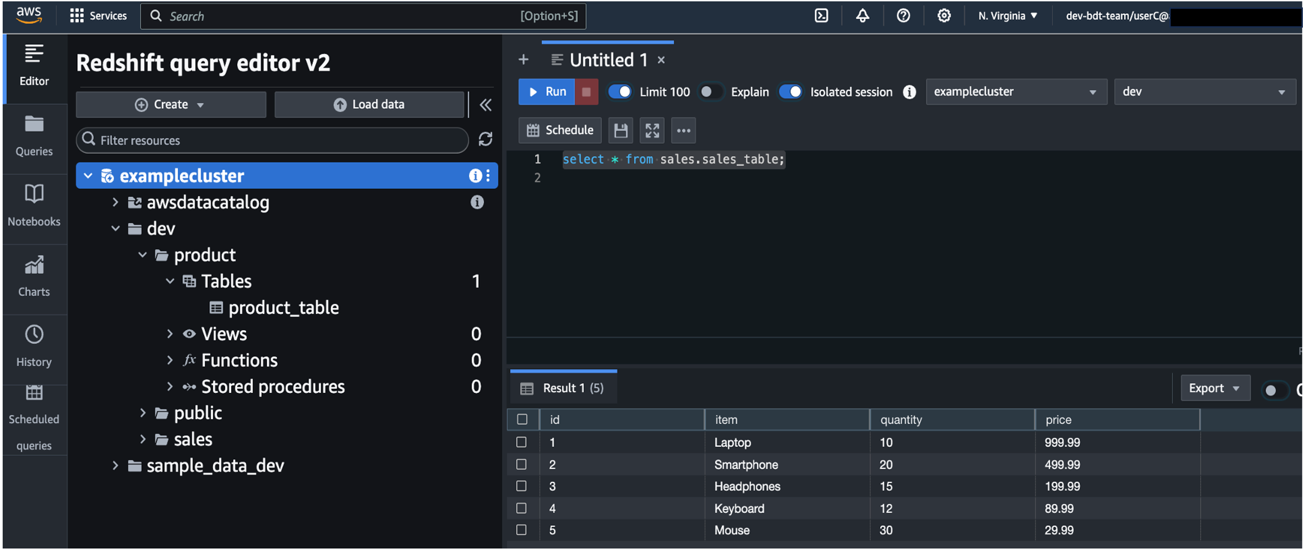 Federate to Amazon Redshift Query Editor v2 with Microsoft Entra ID ...