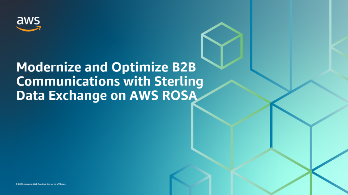 Modernize and Optimize B2B Communications with Sterling Data Exchange ...