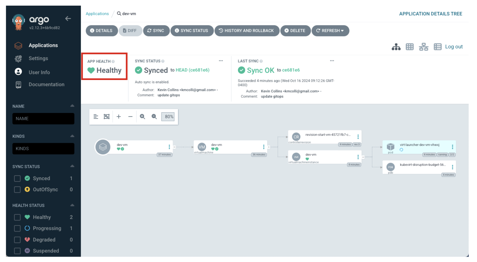 Using ArgoCD and pipelines to provision and manage new virtual machines ...