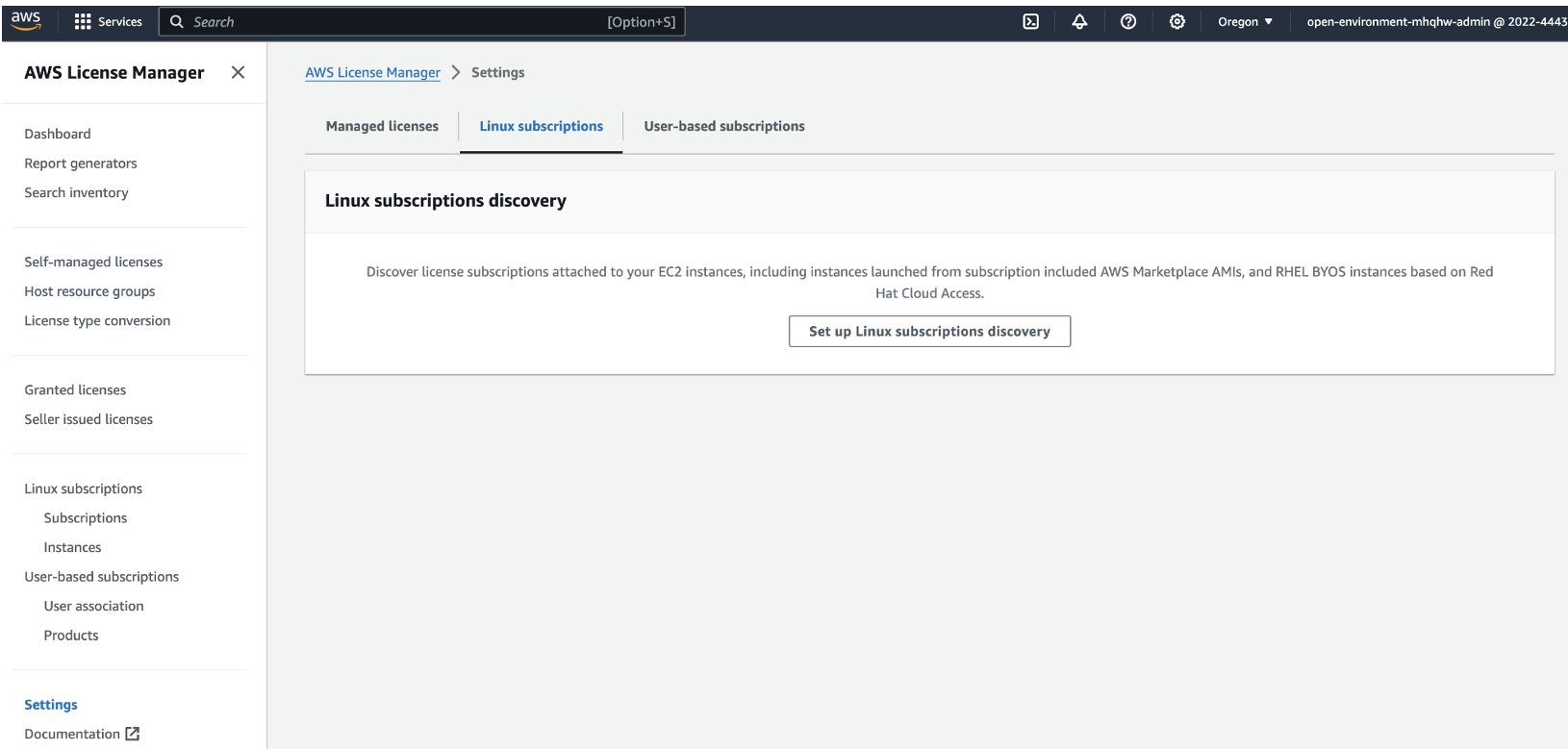 AWS License Manager integration with Red Hat Subscription Manager | IBM ...