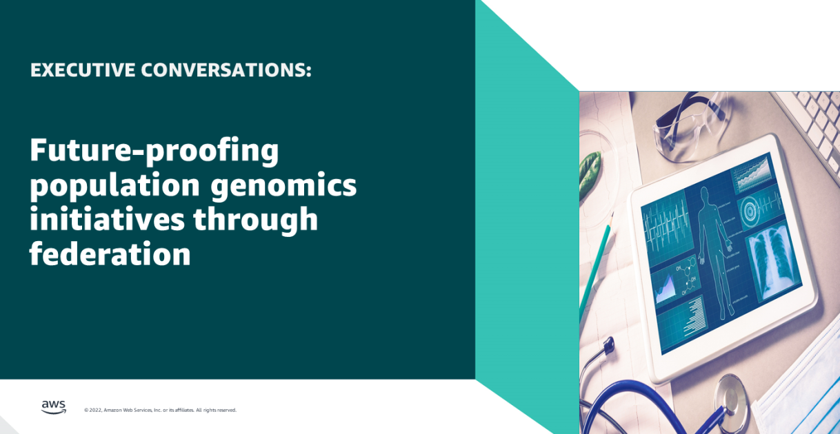 Executive Conversations: Future-proofing population genomics ...