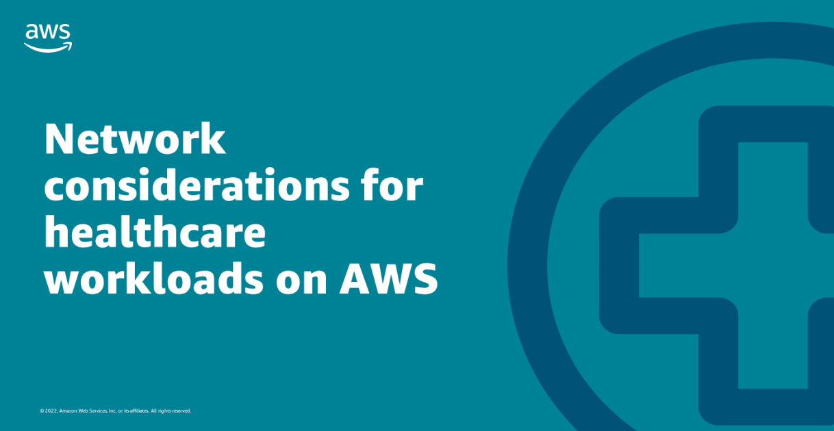 Network Considerations For Healthcare Workloads On Aws Amazon Web Services Flipboard 