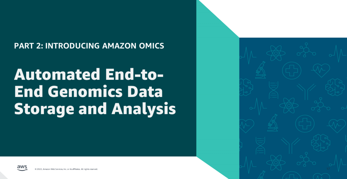 Part 2: Automated End-to-End Genomics Data Storage and Analysis using ... Part 2: Automated End-to-End Genomics Data Storage and Analysis using ...