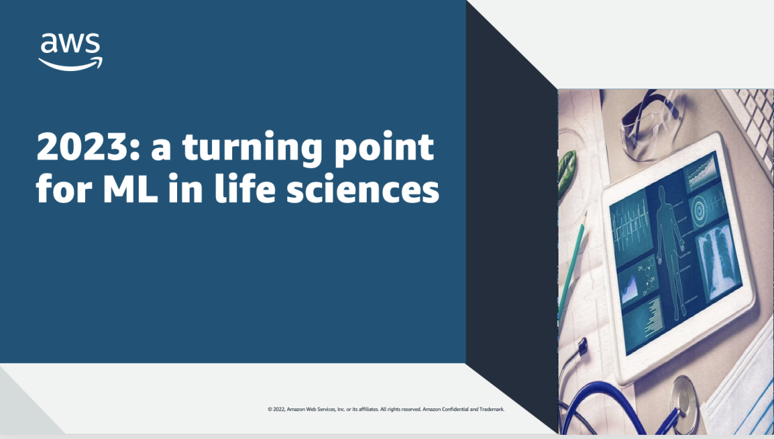 2023: a turning point for ML in life sciences | AWS for Industries